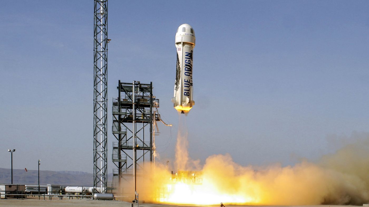 Blue Origin, la société de Jeff Bezos, réalise avec succès le 13e test ...