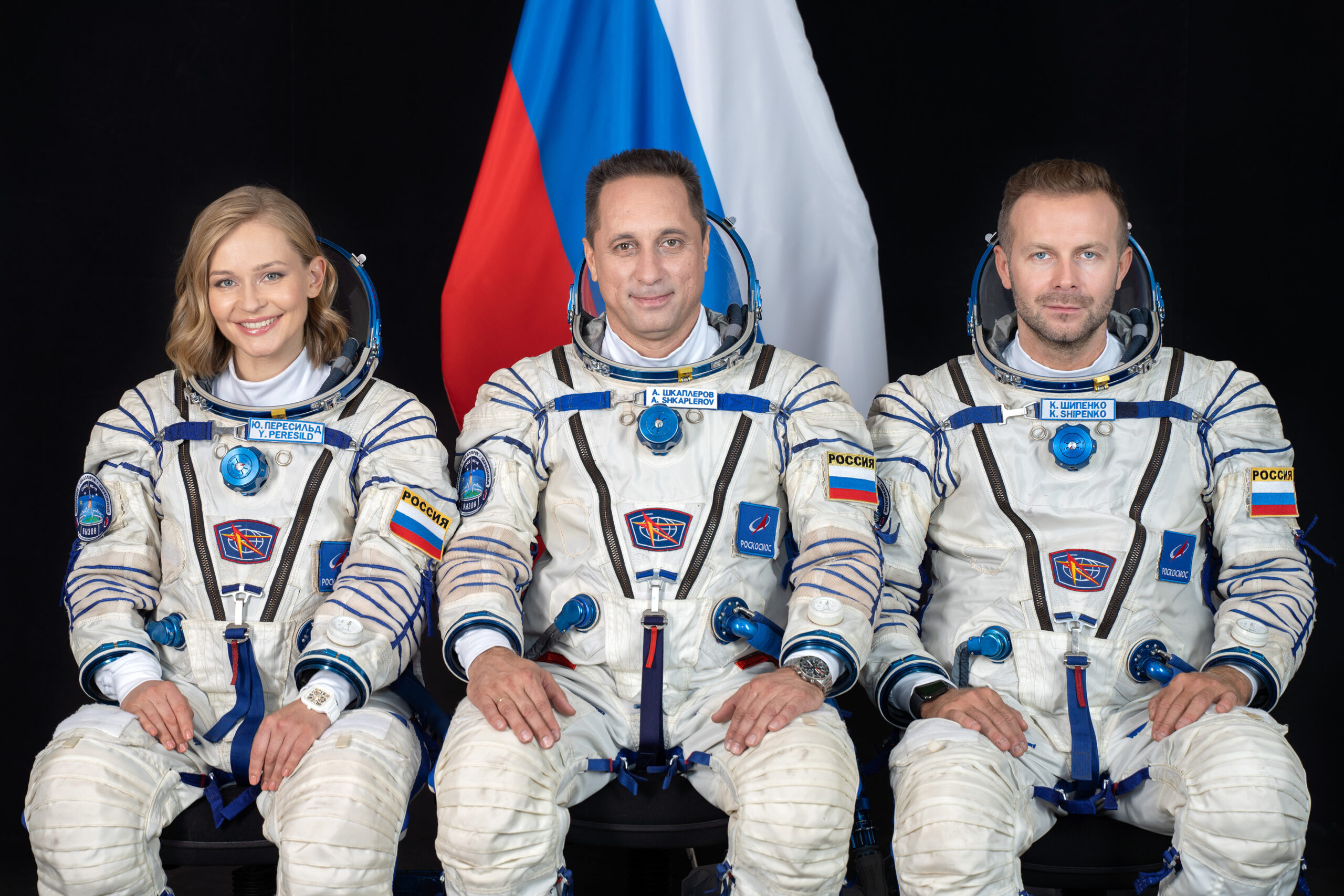 Russian cosmonauts just finished filming the first movie in space ...
